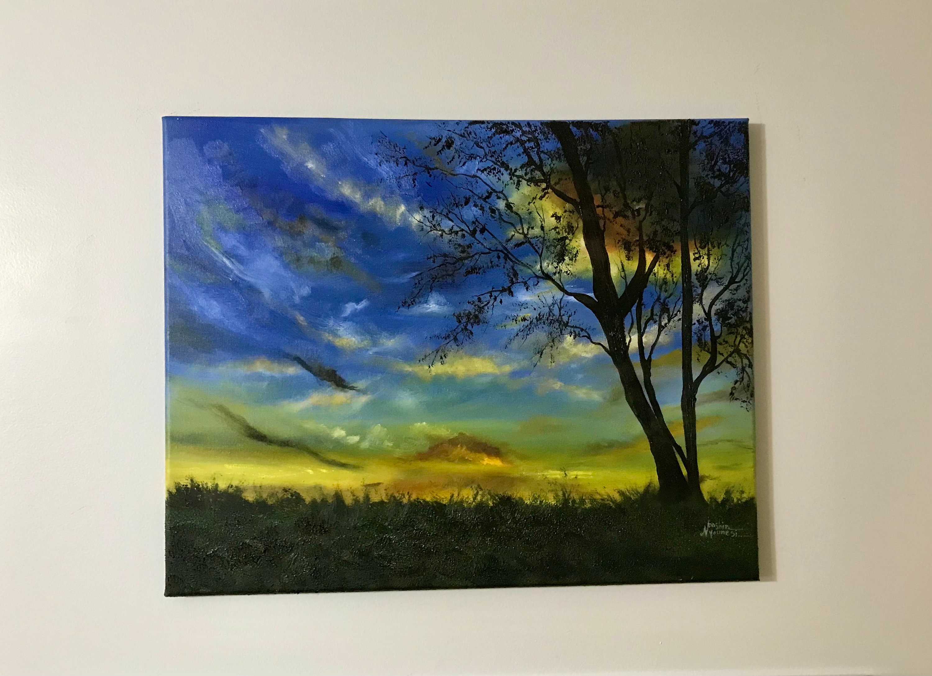Landscape Oil Painting, Oil Painting, 16x20 Painting, Nature Painting ...