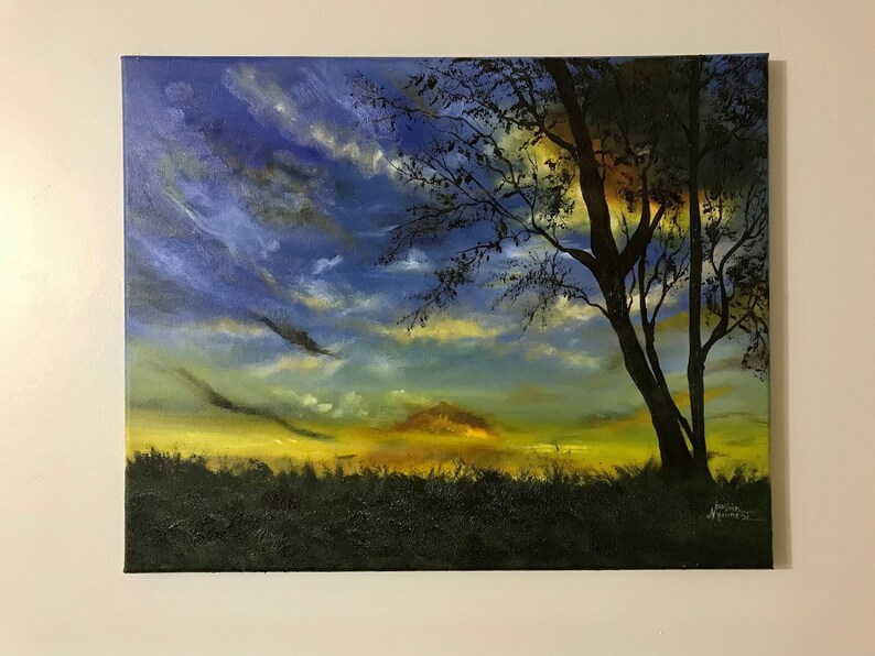 Landscape Oil Painting Oil Painting 16x20 Painting Nature - Etsy