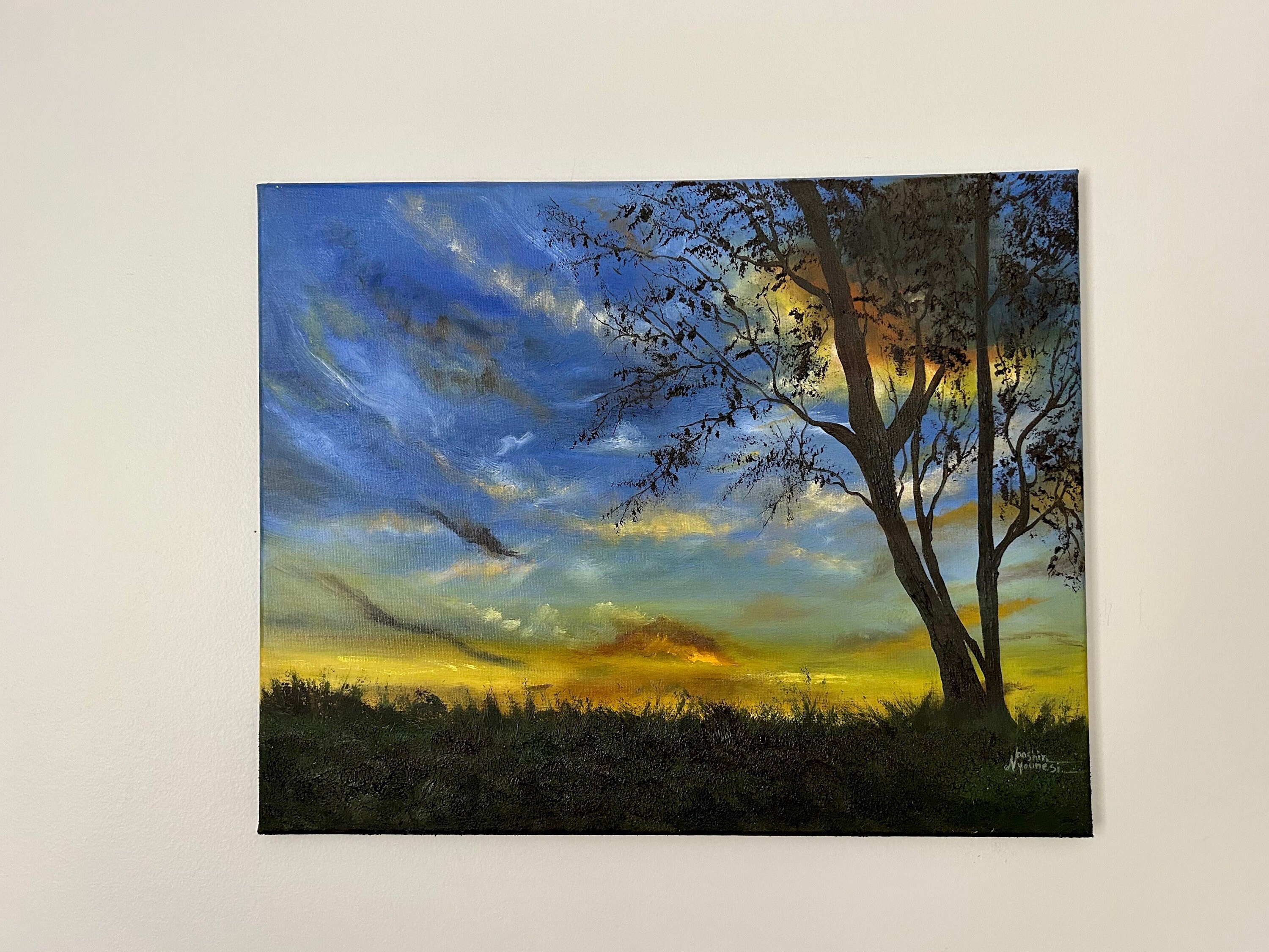 Landscape Oil Painting, Oil Painting, 16x20 Painting, Nature Painting ...