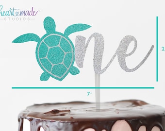 Turtle Cake Topper | Etsy