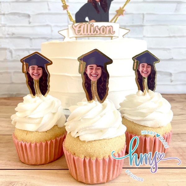 Graduation Cupcake - Etsy