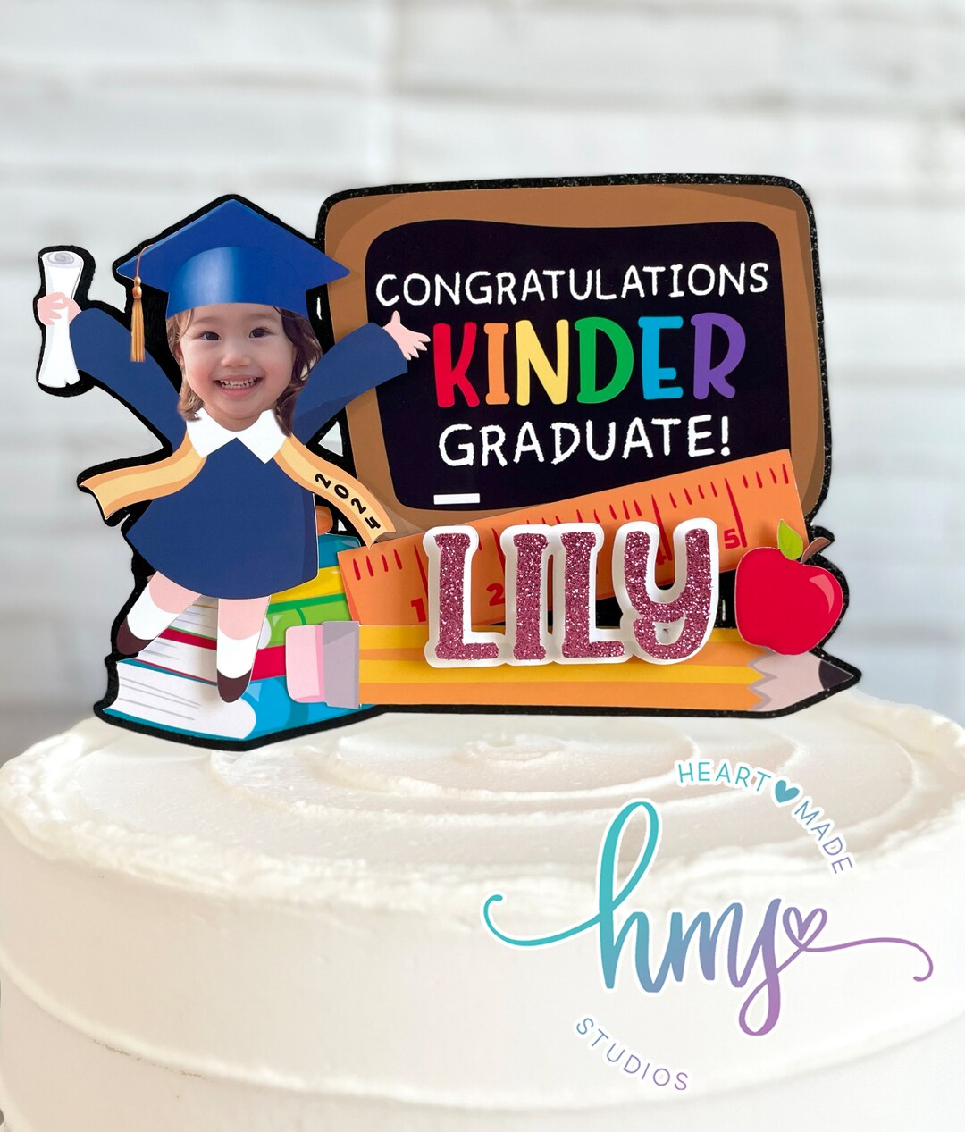 Graduation Cake Topper,graduation Topper,kindergarten Cake Topper ...
