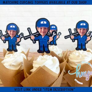 Mechanic Cake Topper, Personalized Mechanic Cake Topper, Automotive ...