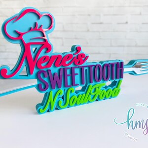 Watermark,business Watermark, 3D Business Name Plate, Social Media Sign ...
