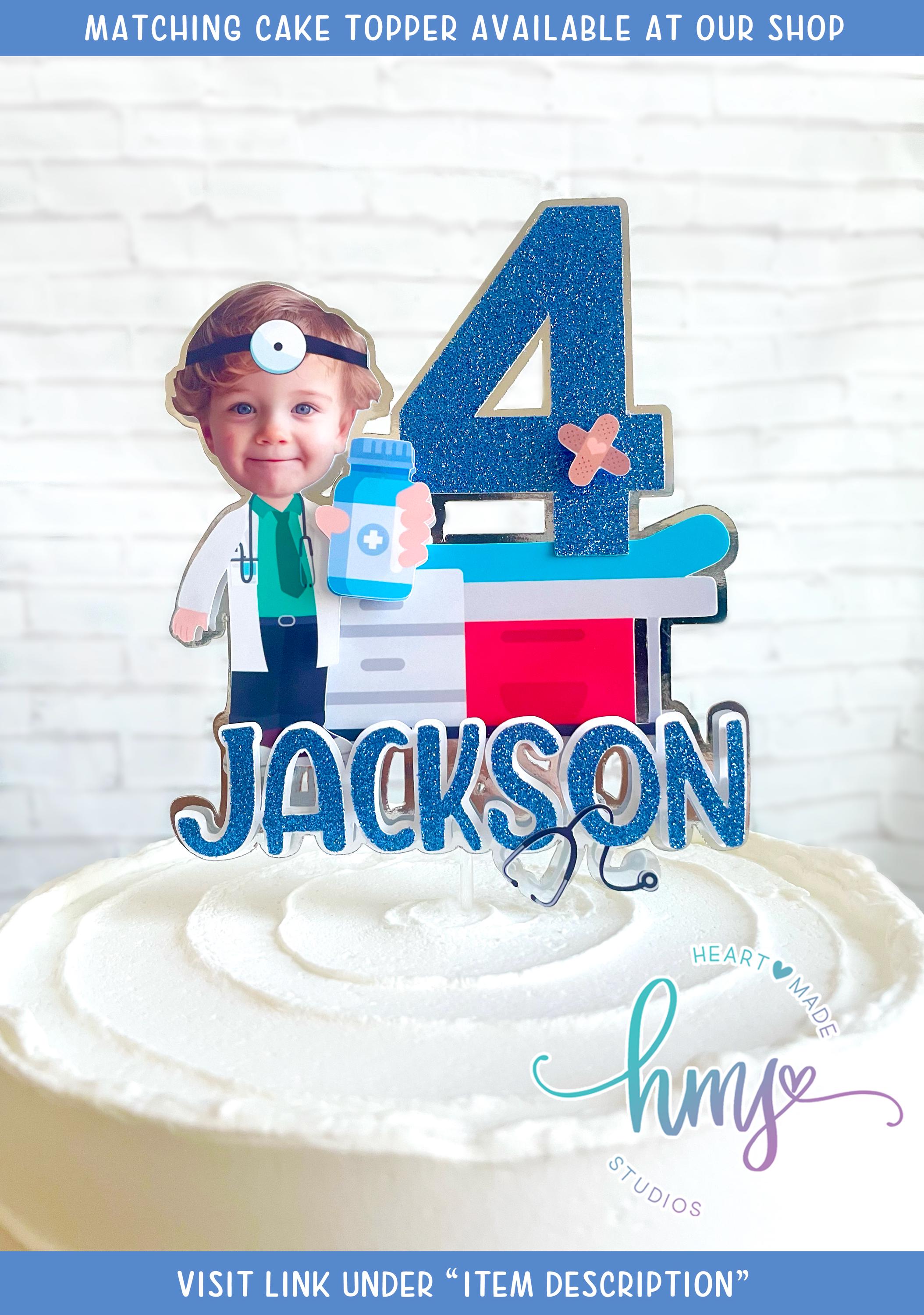 Doctor Cupcake Toppers, Dr Cupcake Toppers, Personalized Doctor Cupcake ...