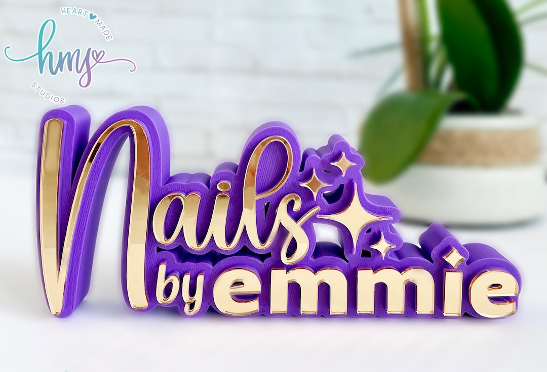 Watermark,business Watermark, 3D Business Name Plate, Social Media Sign ...