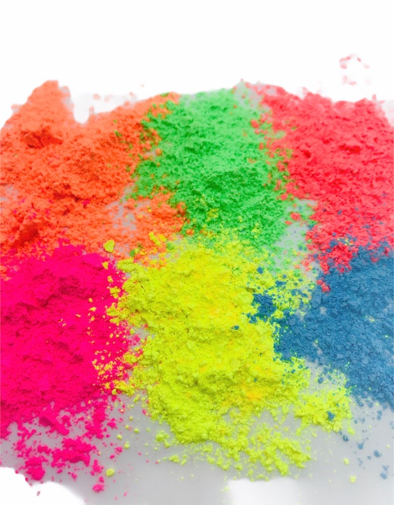 Visual Arts Neon Yellow UV Glow Chroma pigment Craft Supplies & Tools ...