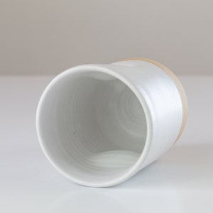 Medium Indent Ceramic Mug/thumbprint Tumblers/minimalist Tea Cup - Etsy