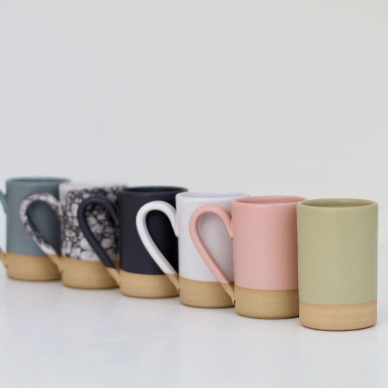 Wide Base Mug - Etsy