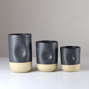 Small Indent Ceramic Mug/thumbprint Tumblers/minimalist Tea Cup - Etsy