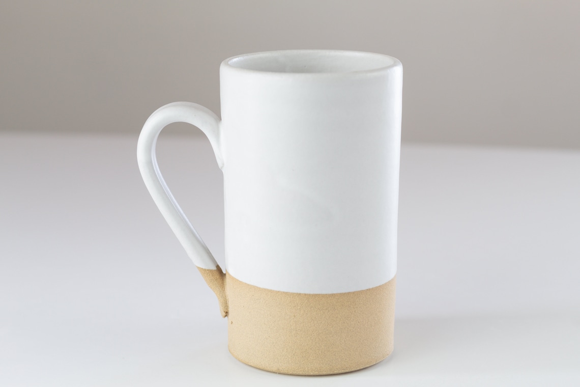 Large Modern Coffee Mug/tall Ceramic Mug - Etsy