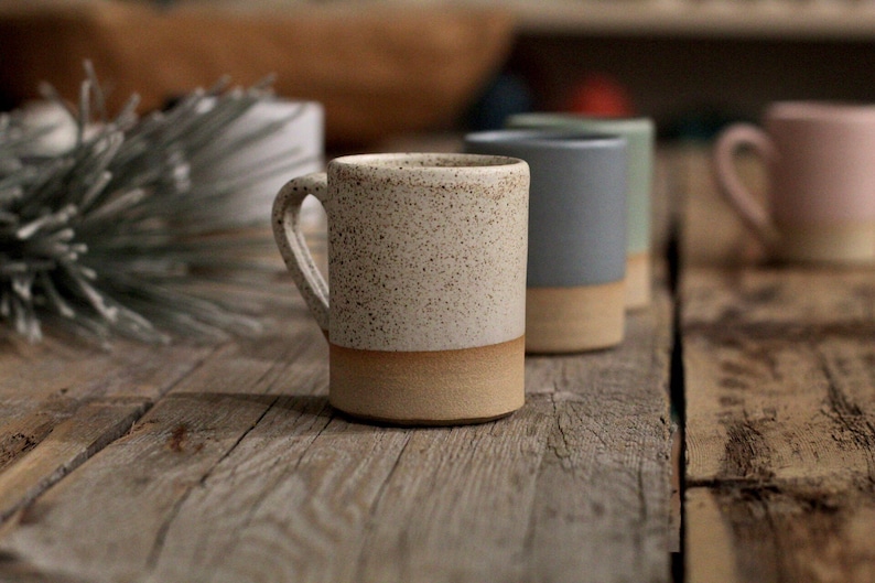 Small Modern Mug/ Kids Size Mug/small Ceramic Coffee Mug - Etsy