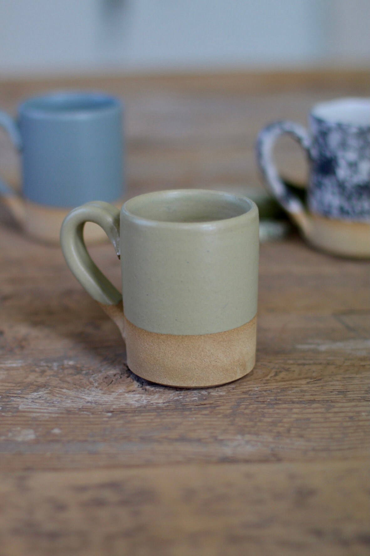 Small Modern Mug/ Kids Size Mug/small Ceramic Coffee Mug - Etsy