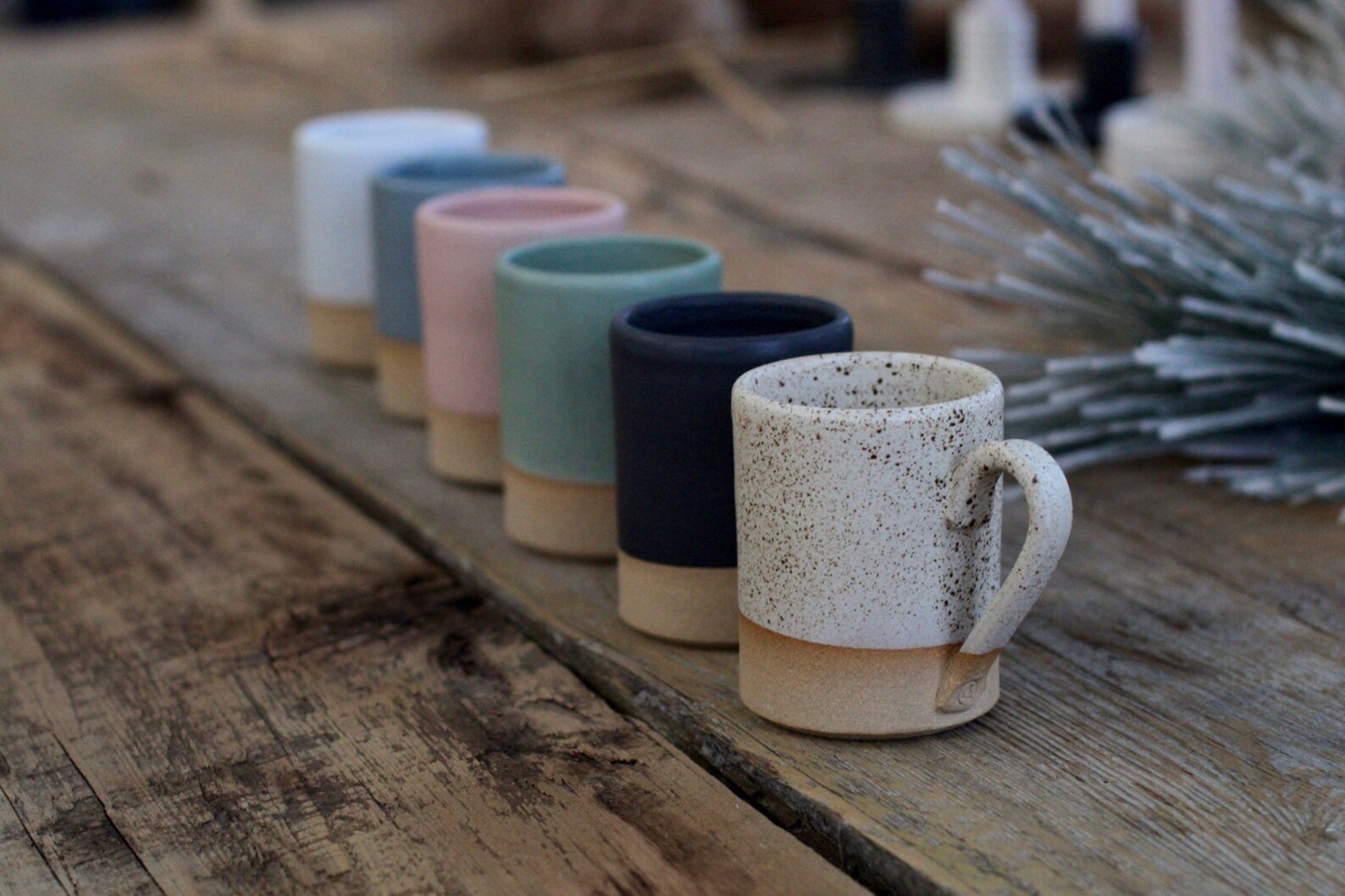 Small Modern Mug/ Kids Size Mug/small Ceramic Coffee Mug - Etsy