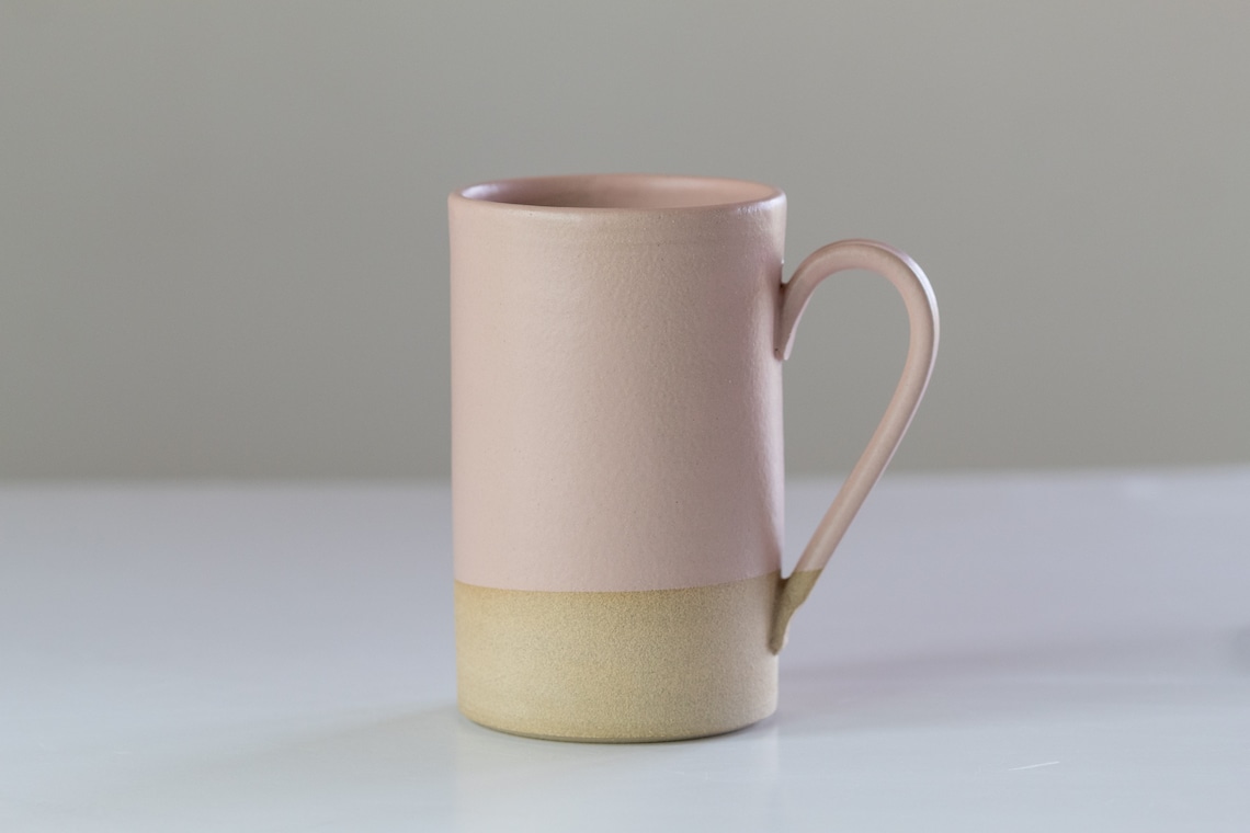 Large Modern Coffee Mug/tall Ceramic Mug - Etsy