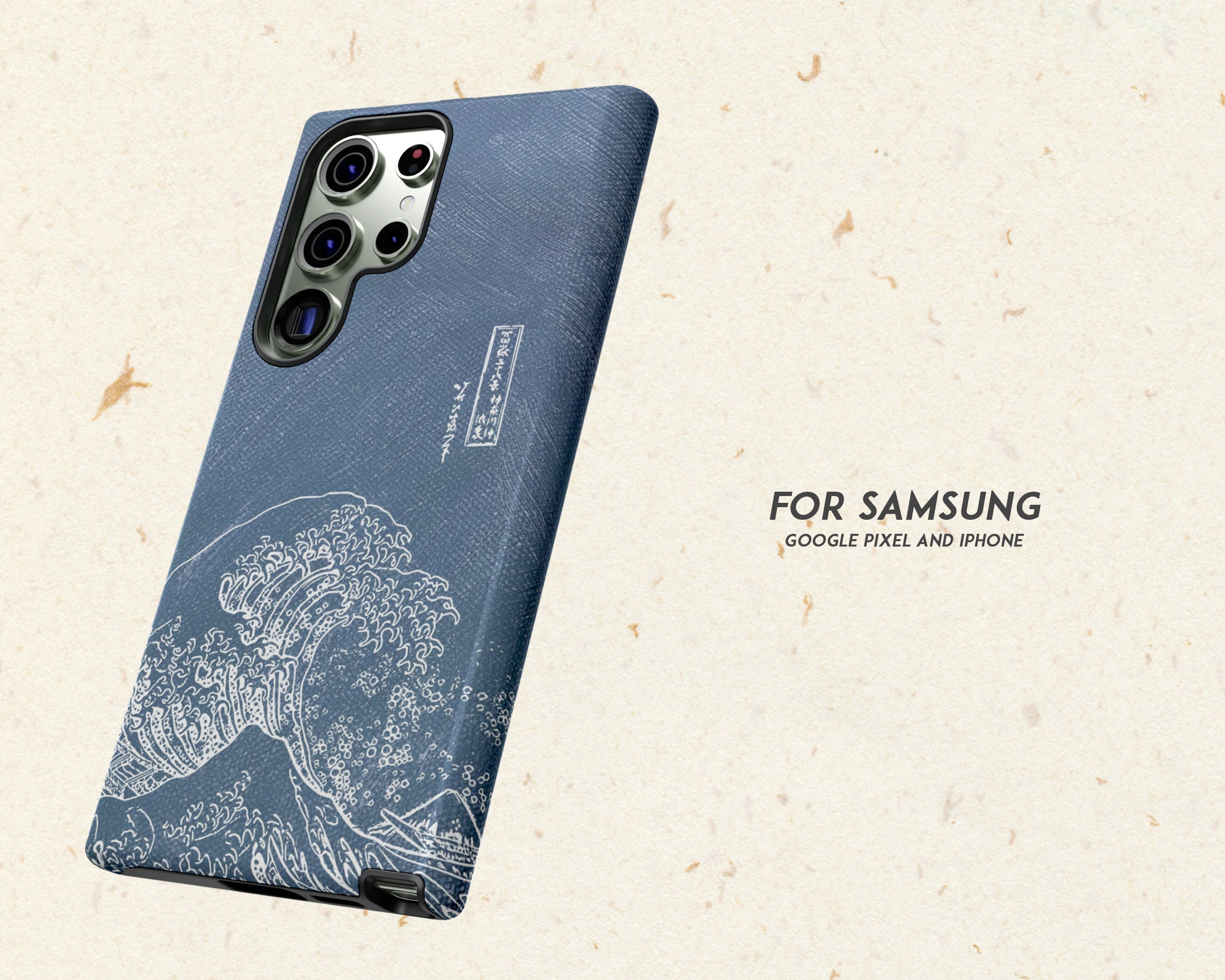 The Great Wave Japan Phone Case (for iPhone 16 15 14 13 Pro Max Plus ...