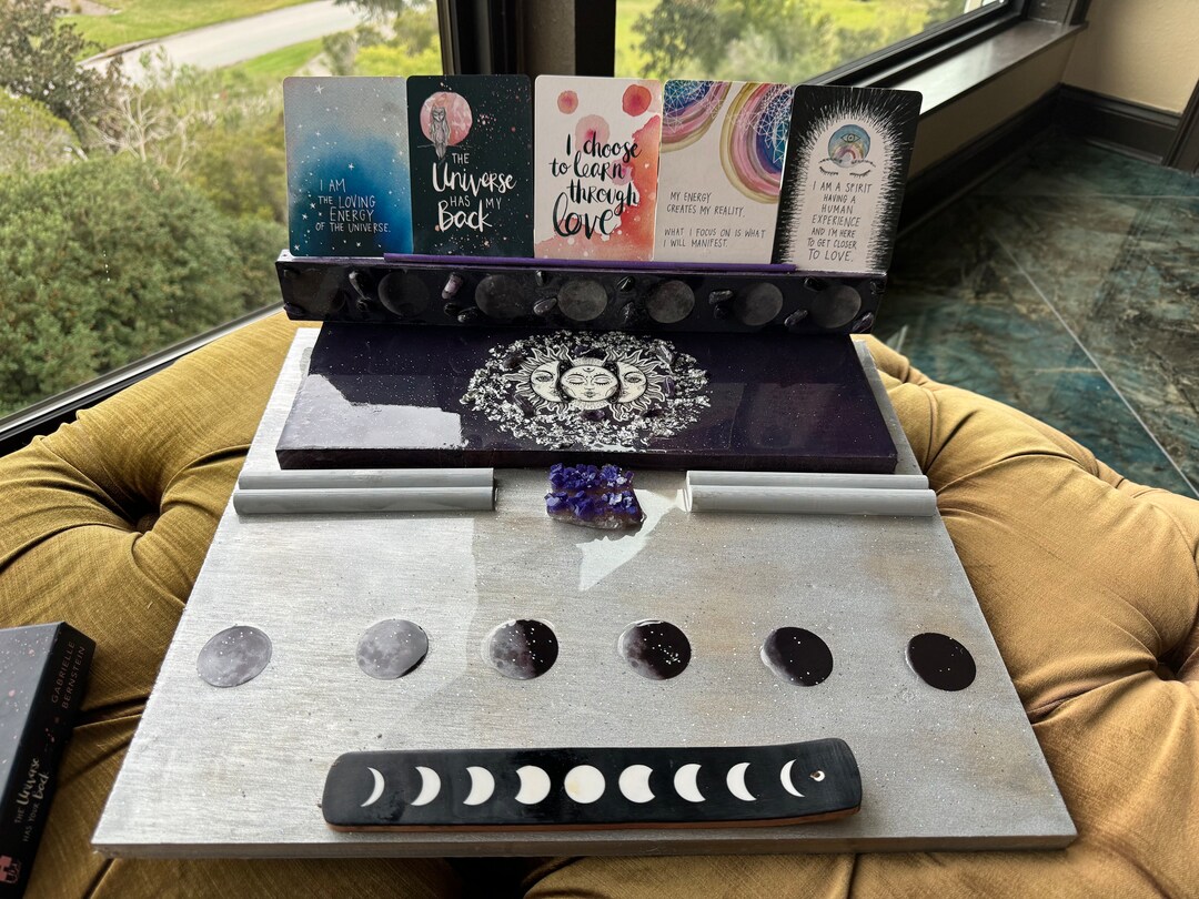 Harmonious Sun and Moon Bed Meditation Table - Etsy