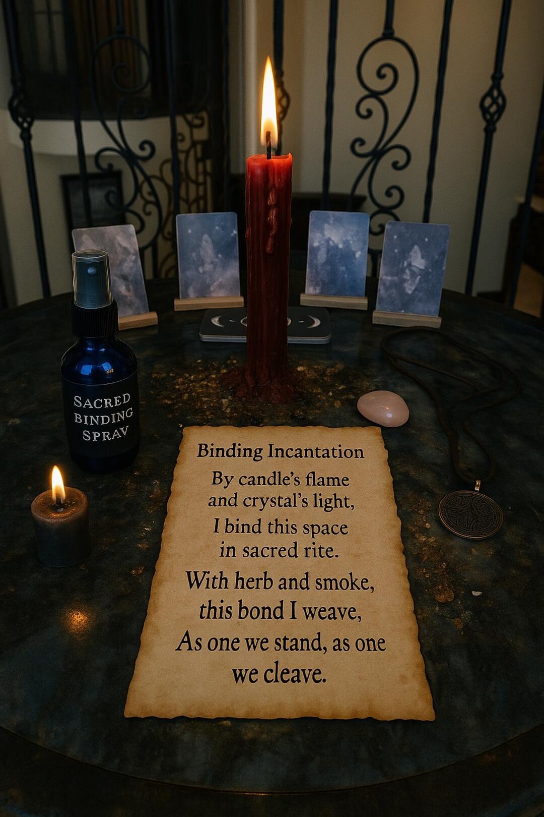 Awakening Ritual Altar Kit (8)– Sacred Alter Binding Spell, Crystal ...