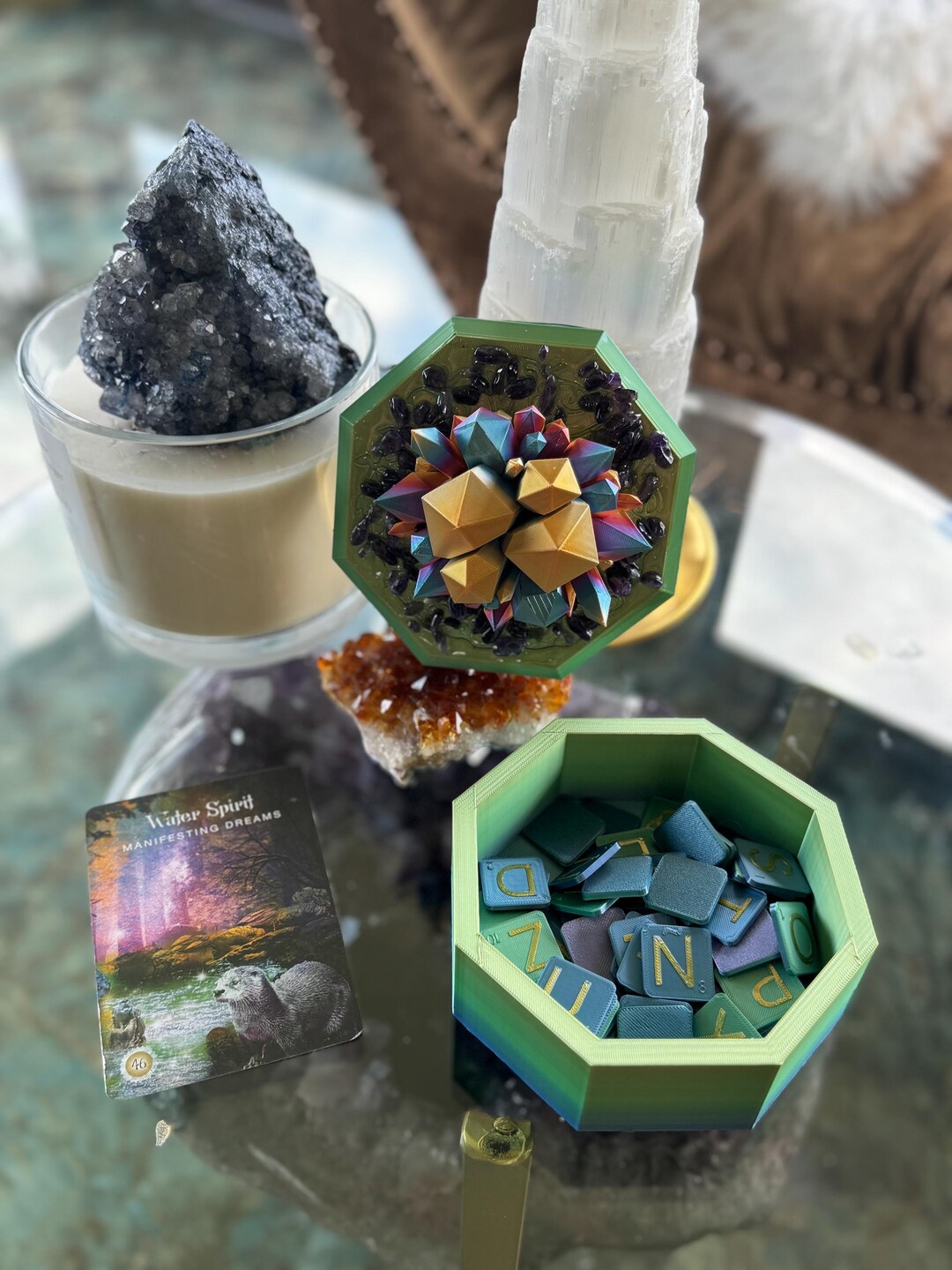 Tarot Letter Tiles for Divination, Spellwork & Meditation Handcrafted ...