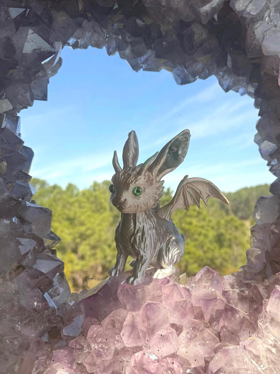 Dracobun Altar Companion – Dragon Rabbit Guardian of Luck & Hidden ...