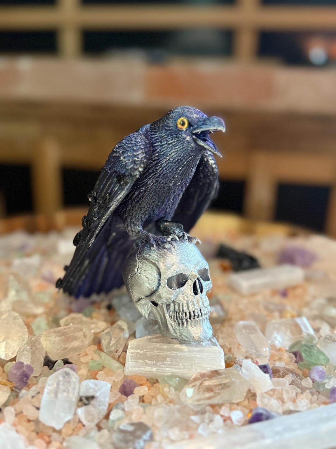 The Black Raven- Awakened Altar Guardian(set of 7)-mystical Alter ...
