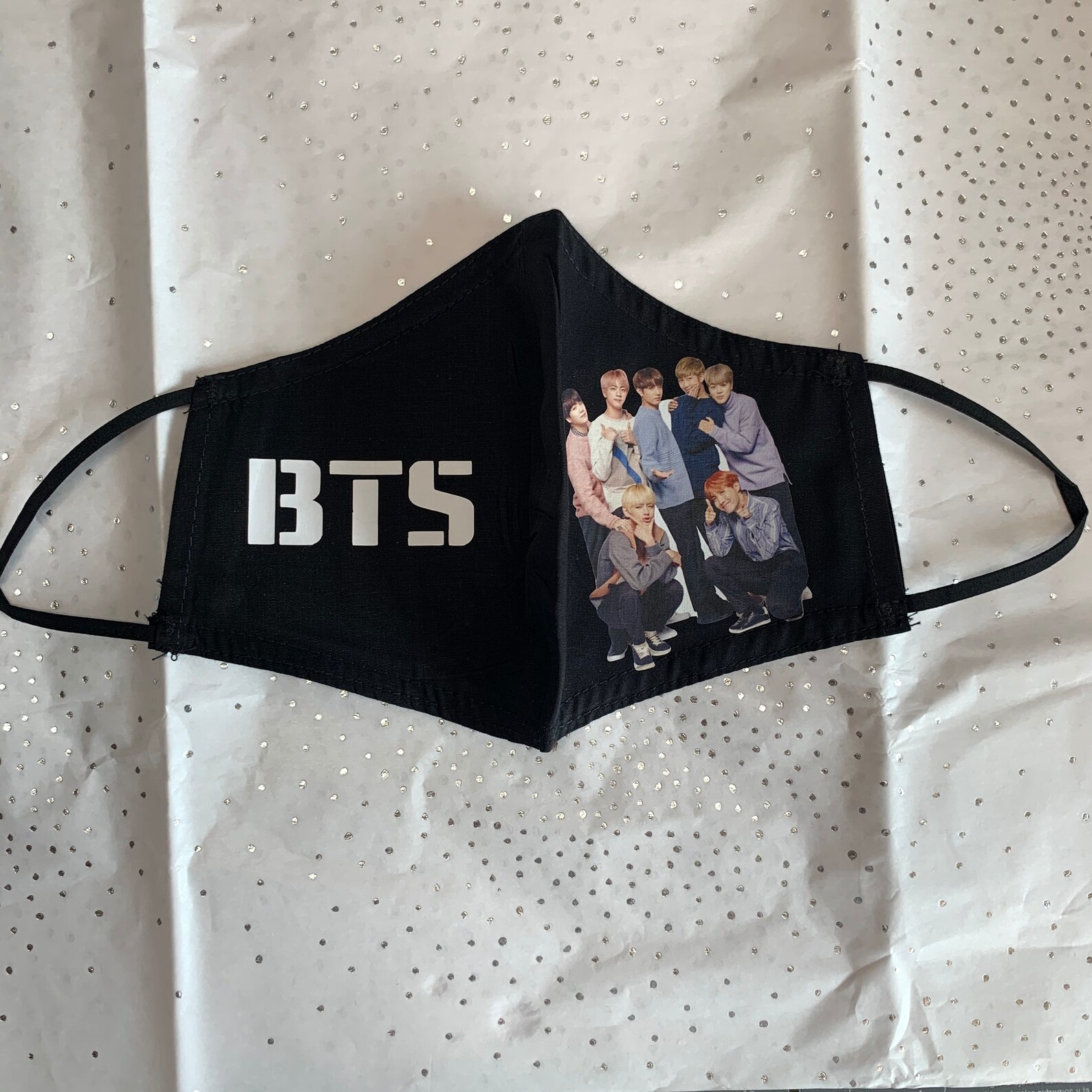 BTS Face Mask | Etsy