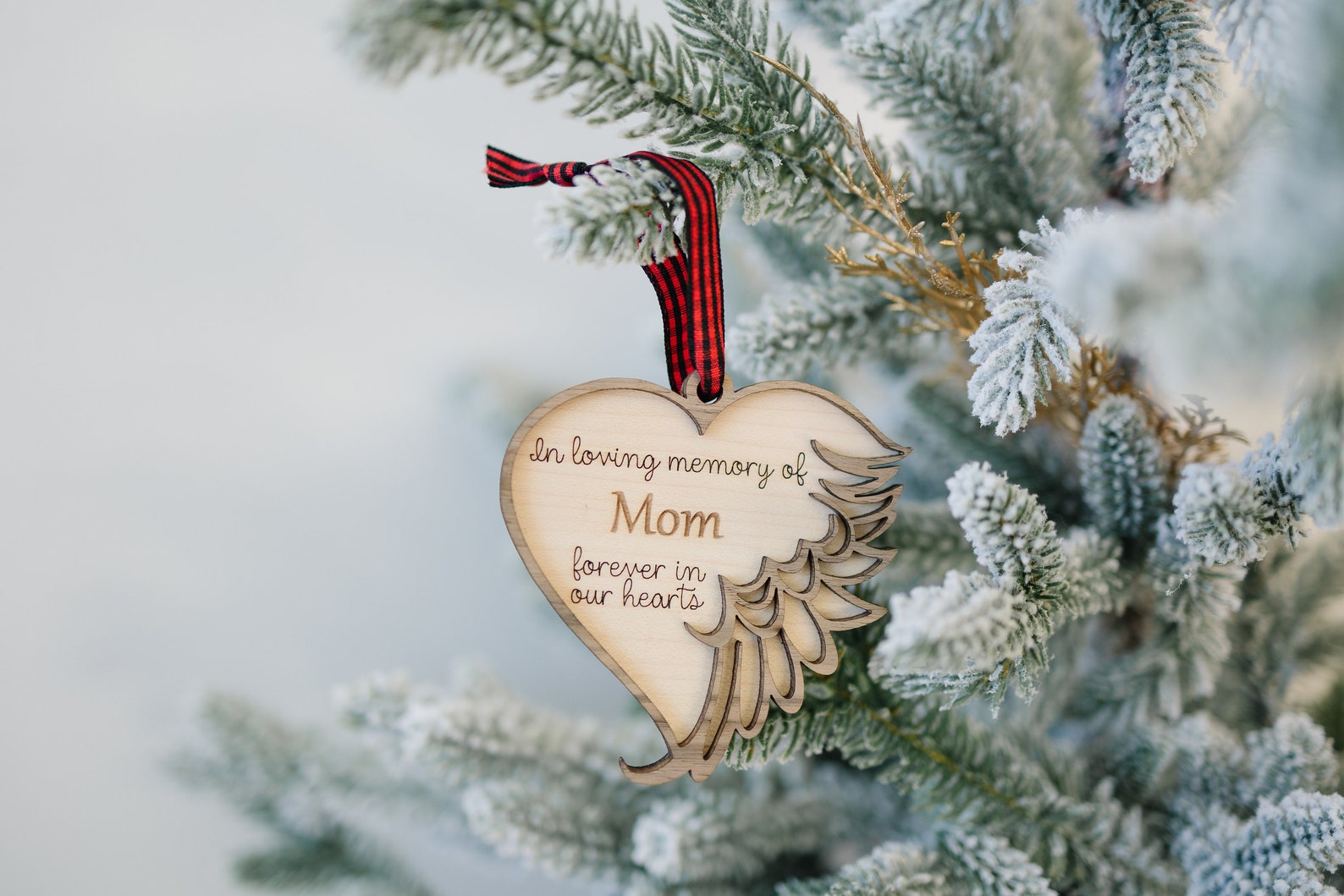 Custom Memorial Ornament Personalized Christmas Ornament - Etsy