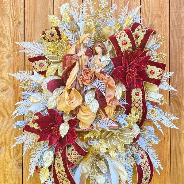 Baby Jesus Wreath - Etsy