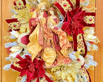 Baby Jesus Wreath - Etsy