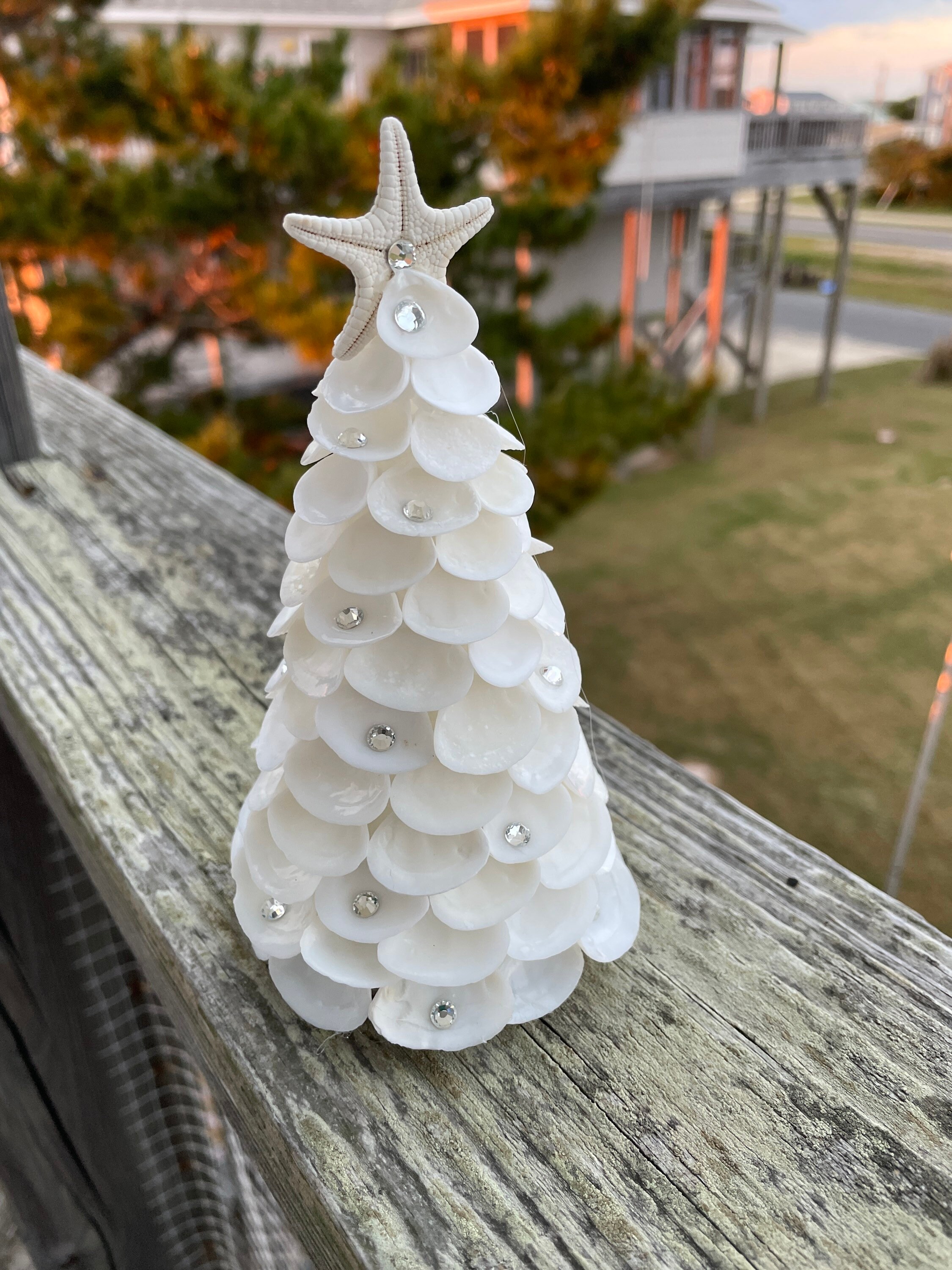 Miniature White Cay Cay Shell Tree - Etsy