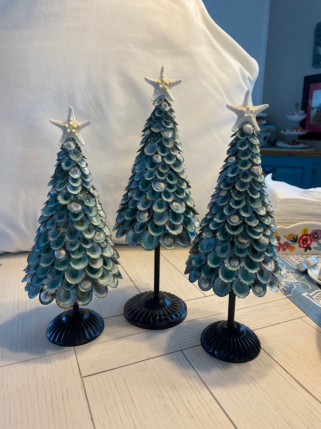 Set of 3 Blue Limpet Trees - Etsy