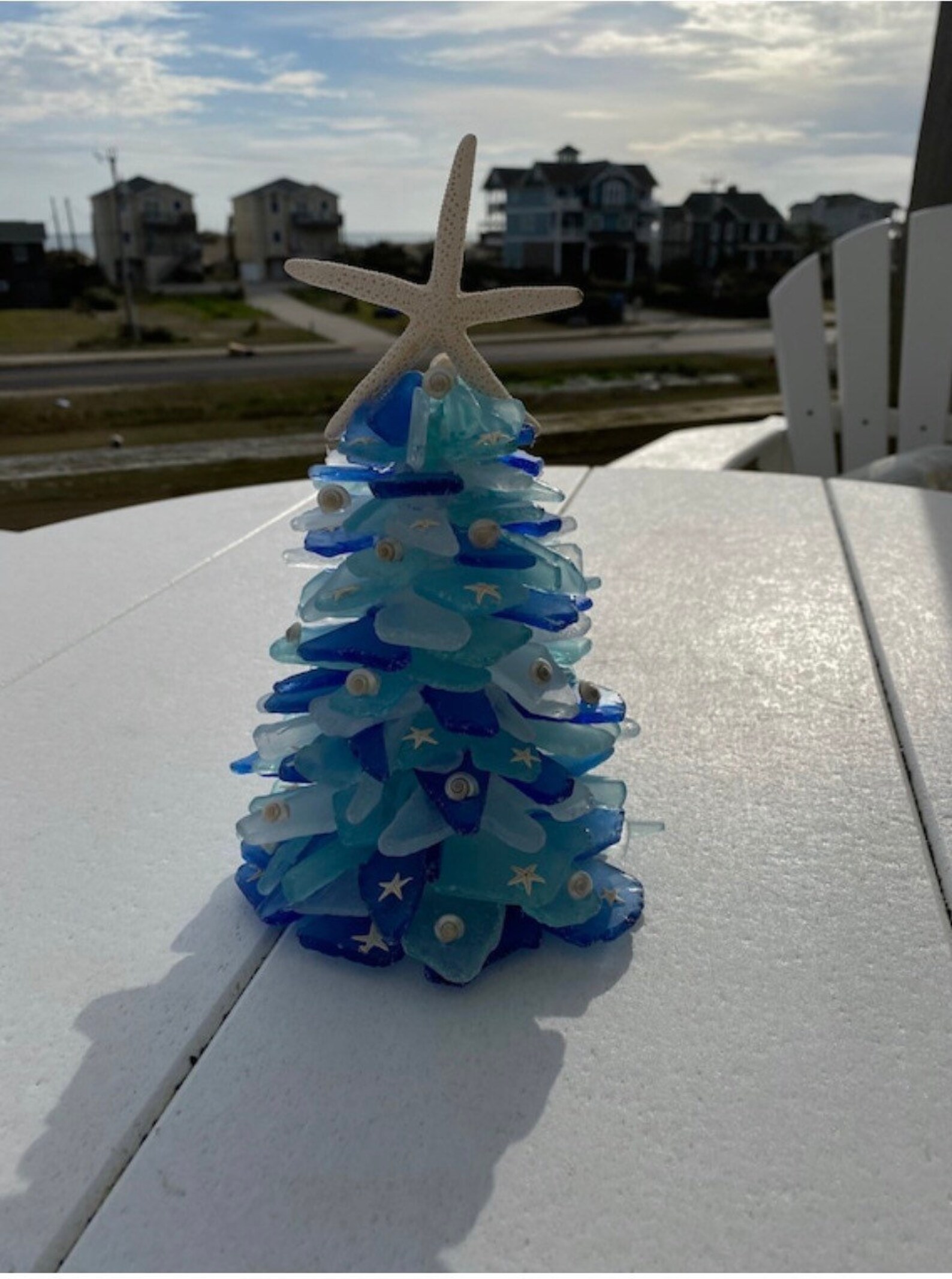 Blue Trio Sea Glass Tree - Etsy