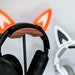 Fox Ears for Headphones Deer Ears Headset Attachment Horns - Etsy