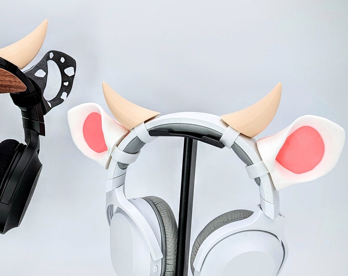 Angel Wings Headphone Attachment Headset Ears and Horns - Etsy