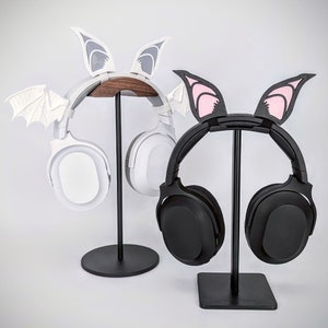 Bat Ears for Headphones - Bat Ear Attachments - Cosplay Headband Ears ...
