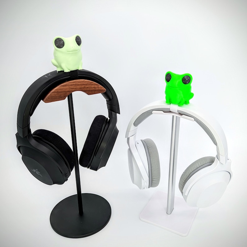 Frog Headset Attachment - Froggy Headphone Ears - Kawaii Gaming ...