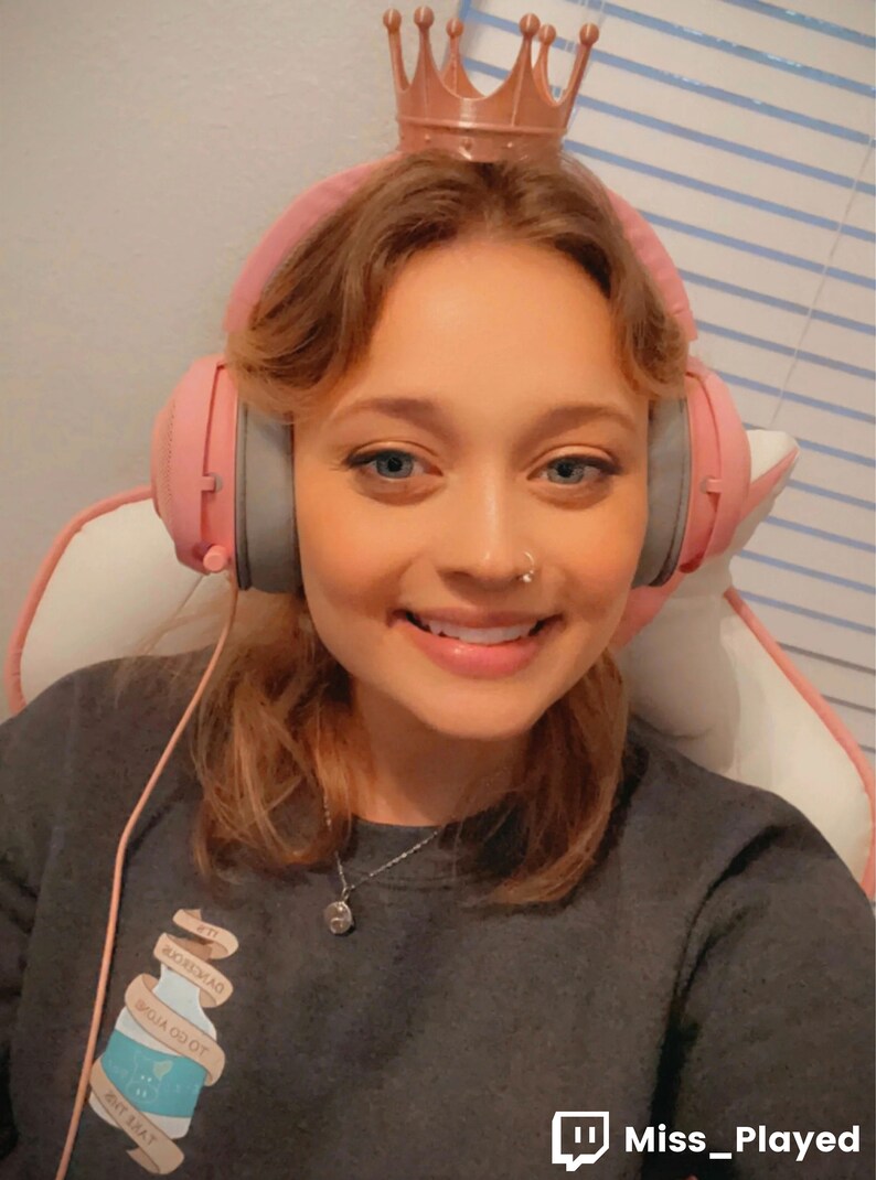 Princess Crown Headphone Ears Gaming and Streaming Headset - Etsy