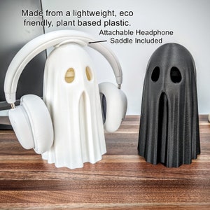 Ghost Headphone Stand Cute Kawaii Ghost Headset Holder Gaming Setup ...