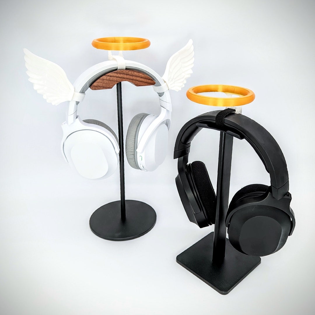 Halo Crown for Headphones Angel Wings Headset Attachment Headphone Ears ...