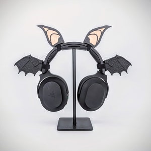 Bat Ears for Headphones - Bat Ear Attachments - Cosplay Headband Ears ...
