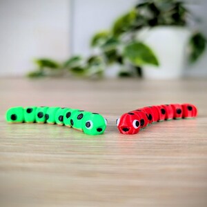 Worm Fidgets, Worm Fidget Toy With Apple, Gifts for Teachers ...