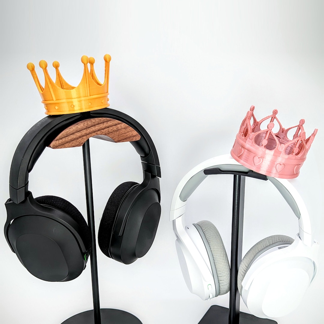 Princess Crown Headphone Ears - Gaming and Streaming Headset ...