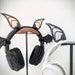Bat Ears for Headphones - Bat Ear Attachments - Cosplay Headband Ears ...