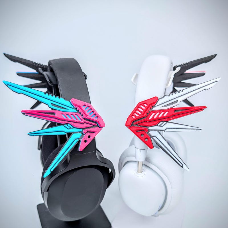 Mecha Headset Wings - Etsy