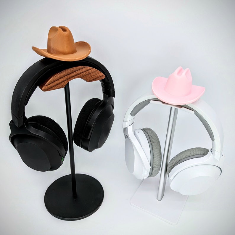 Cowboy Hat Headphone Attachment Headset Ears PC Gaming - Etsy