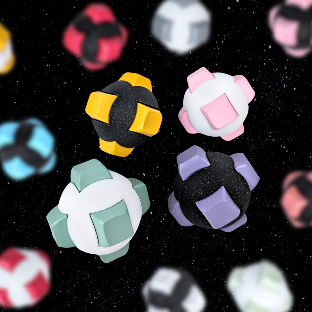 Fidget Ball - Mechanical Keyboard Fidget Clicker - Keycap Stress Relief ...