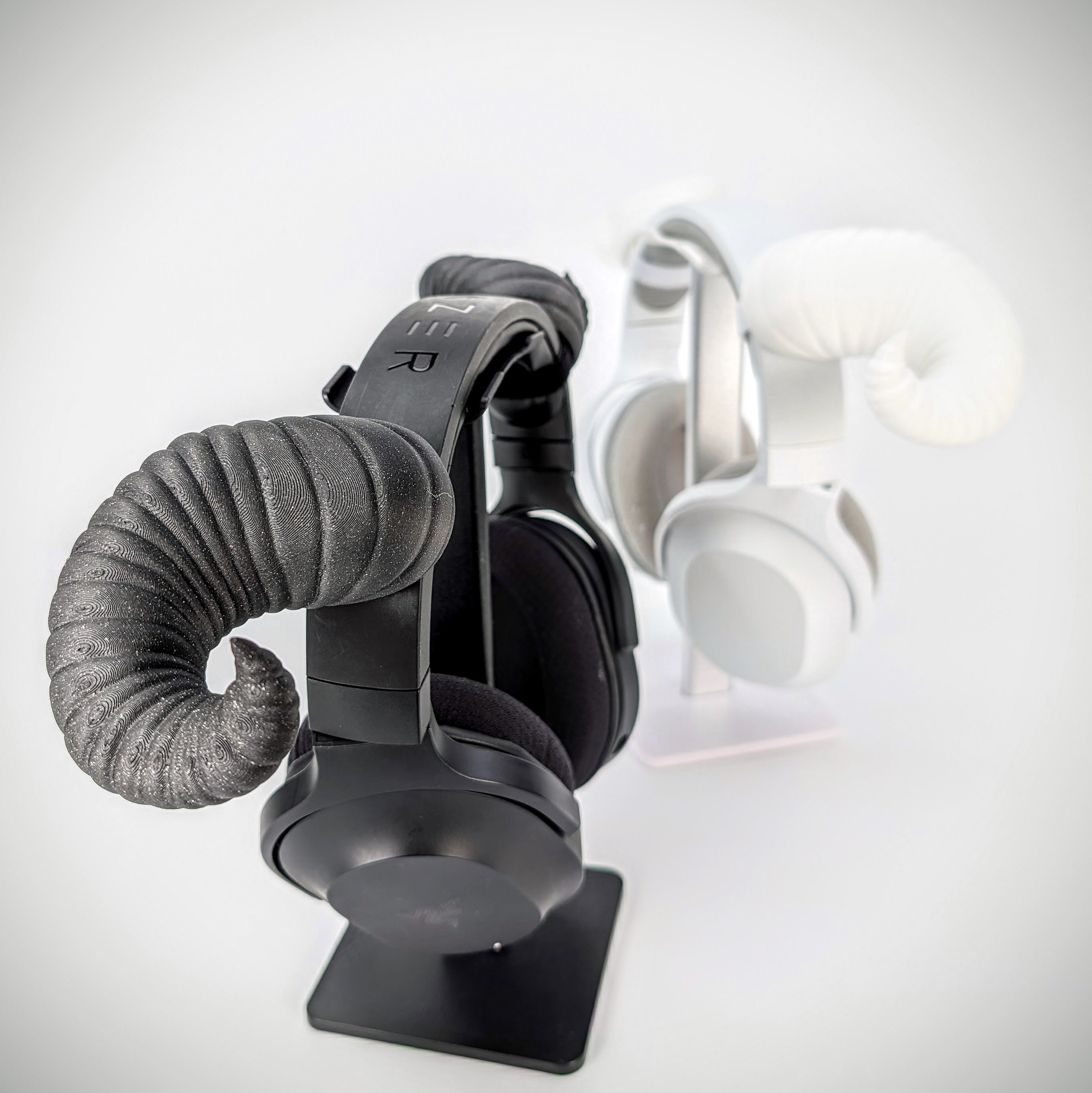 Ram Horns Headphone Attachment - Headset Goat Horns - Headband Horns ...