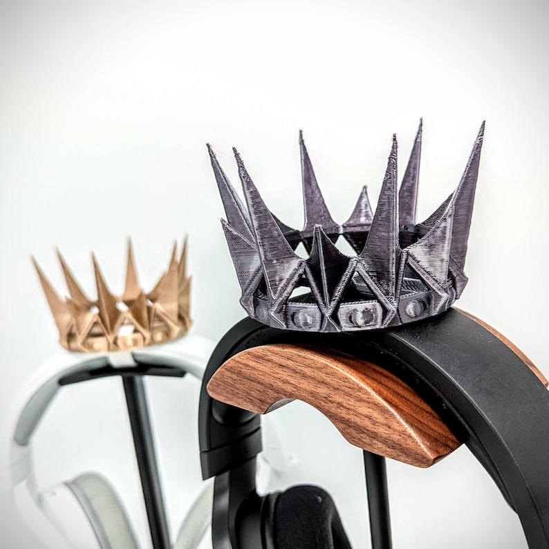 Evil or Ice Crown for Headphones Evil Gothic Headset - Etsy