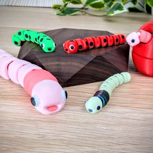 Worm Fidgets, Worm Fidget Toy With Apple, Gifts for Teachers ...
