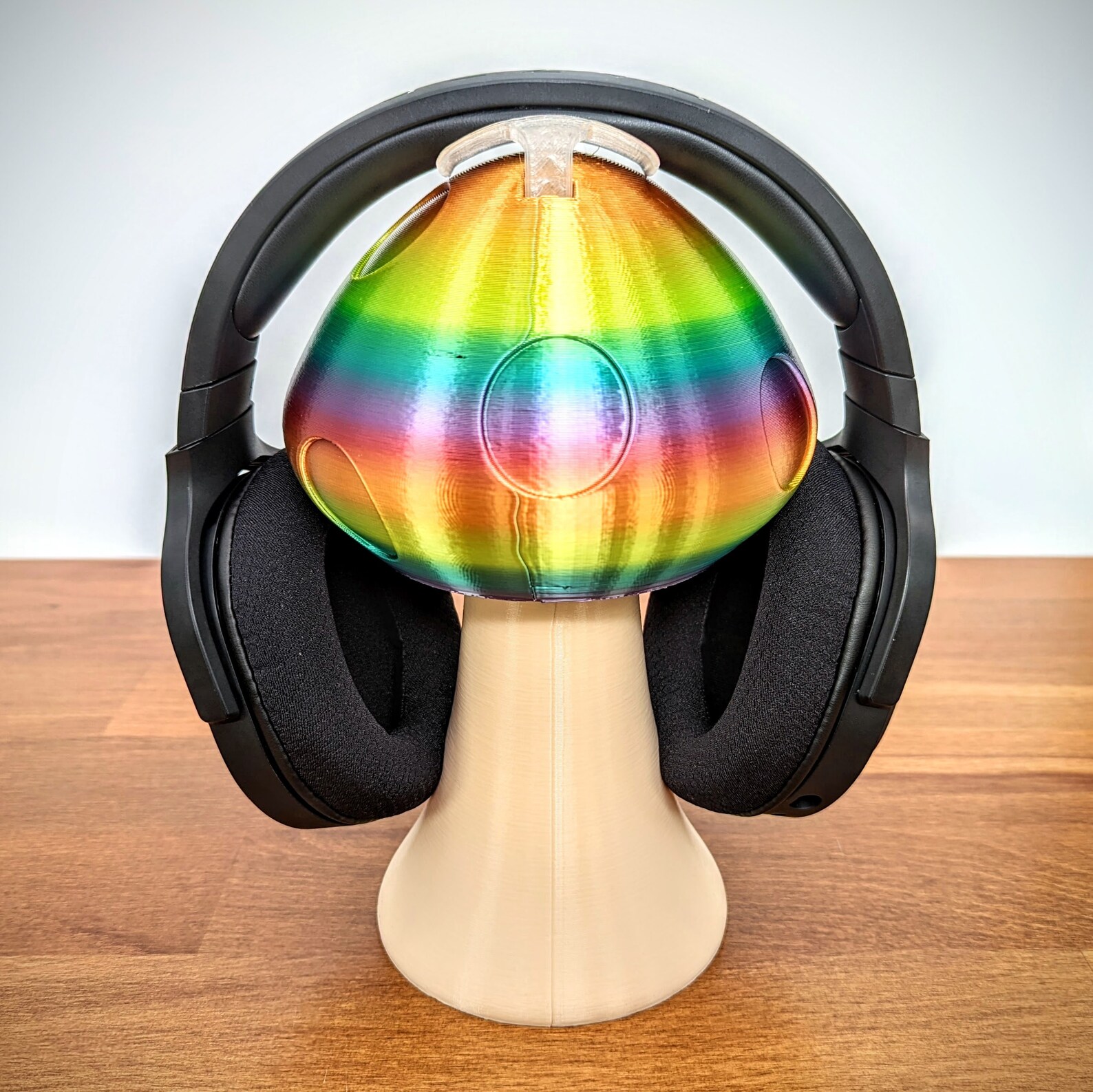 Mushroom Headphone Stand Kawaii Gamer Girl Headset Holder - Etsy